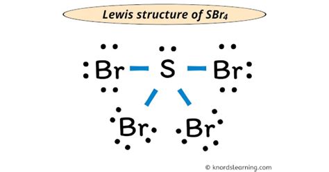 Lewis Structure For Sbr4 Sibr4 Lewis Structure How To