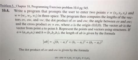Solved Problem 5 Chapter 10 Programming Exercises Problem