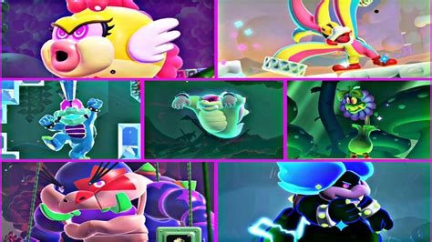 All Koopaling Wonder Transformation Scenes In Super Mario Bros Wonder
