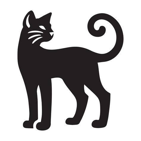 Japanese Bobtail Cat Silhouette Japanese Bobtail Logo Cat Clipart