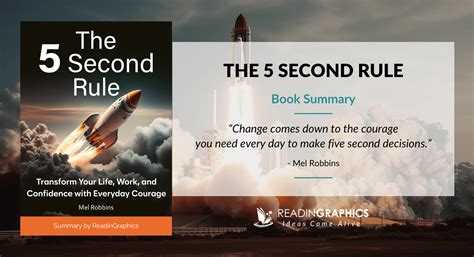 Book Summary Of The 5 Second Rule Mel Robbins