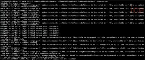 Helm Install Prometheus Communityprometheus Operator Error Getting Secret · Issue 2214