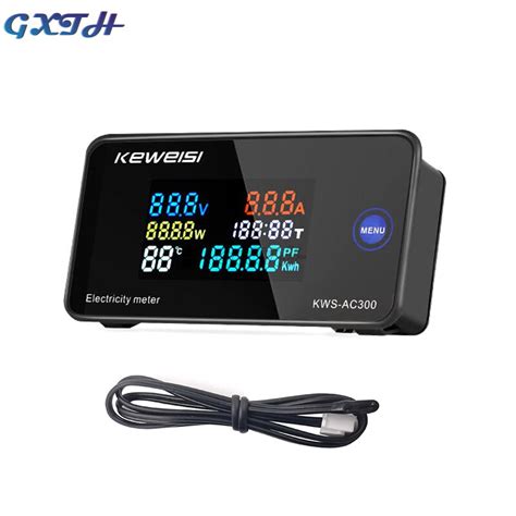 Ac50 300v 0 100a Voltmeter Ammeter Kws Power Energ Grandado