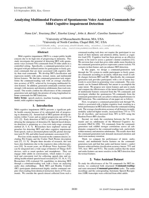 Analyzing Multimodal Features Of Spontaneous Voice Assistant Commands
