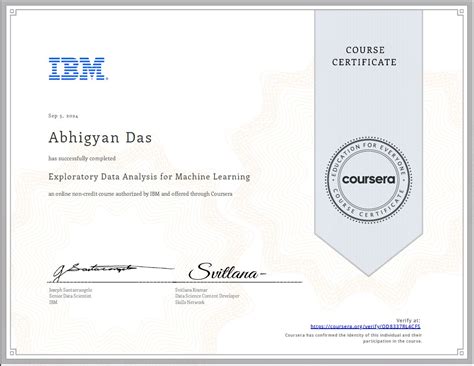 Learn Data Analysis With Coursera Abhigyan Das Posted On The Topic