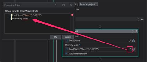 Help With Excel Automation Updating Excel Cell With A Information Stores In A Variable