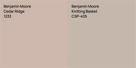 Benjamin Moore Cedar Ridge Vs Benjamin Moore Victoriana Comparison