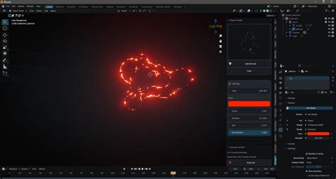 Artstation Energy Fx Blender Addon Resources