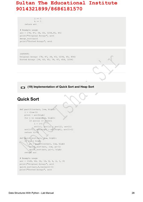 Data Structure Using Python Ou Lab Manual Code