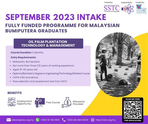 Sabah Skills And Technology Centre On Linkedin Open Interview For September 2023 Intake Course