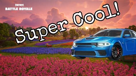 I Got The Srt Hellcat In Fortnite Youtube