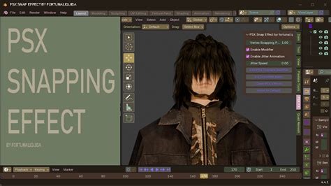 Psx Effect Vertex Snapping Addons Blender By Fortunaliquida By Fortunaliquida