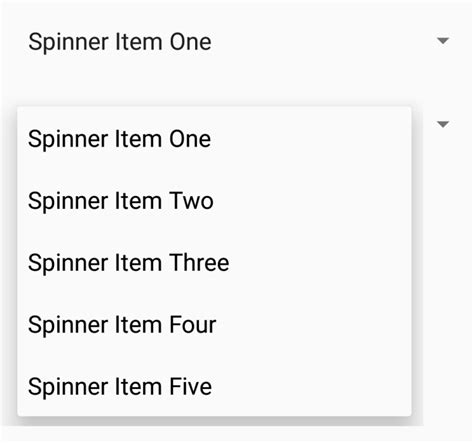 Android Spinner Tutorial With Example Androchunk Androchunk