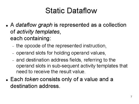 High Performance Architectures Dataflow Part 3 Dataflow Processors