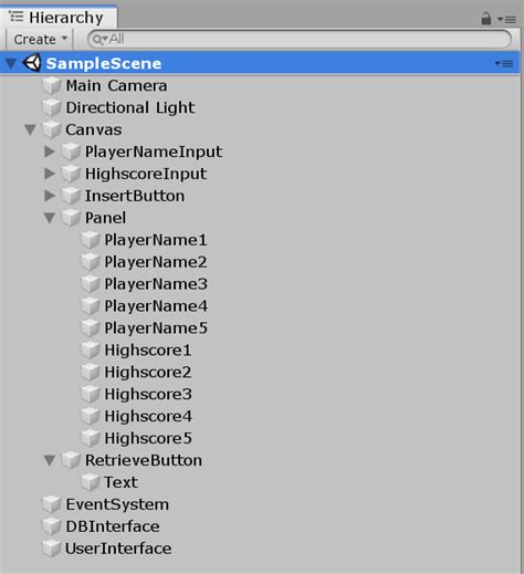 Implementing A Highscore Table Using Mysql In Unity 2018 Dr Ing
