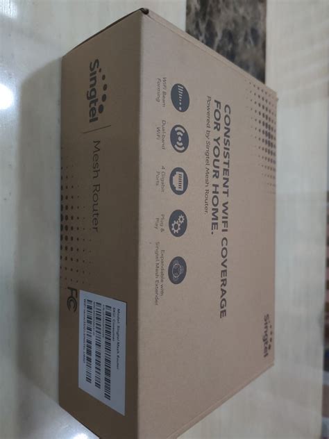 Singtel Mesh Router Computers Tech Parts Accessories Networking On Carousell