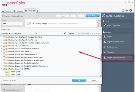 Download Spot Colors From PantoneLIVE GMG Support