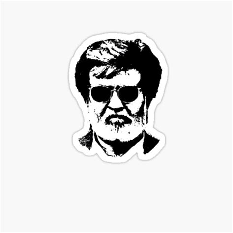 Rajinikanth Rajinikanth Rajinikanth 3 Sticker For Sale By Yudiidi Redbubble