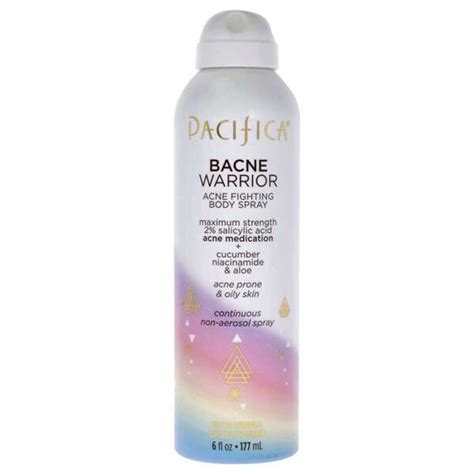 Pacifica Bacne Warrior Acne Fighting Body Spray By Pacifica For Women