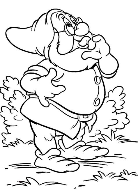 Раскраски Раскраски для девочек Белоснежка и 7 гномов Много раскрасок Белоснежка и 7 гномов