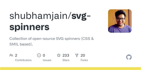 GitHub Shubhamjain Svg Spinners Collection Of Open Source SVG Spinners CSS SMIL Based