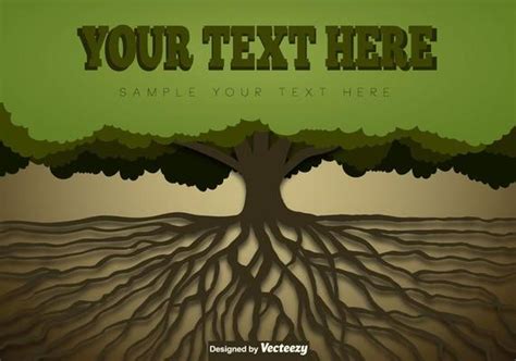 Tree Roots Vector Art Icons And Graphics For Free Download