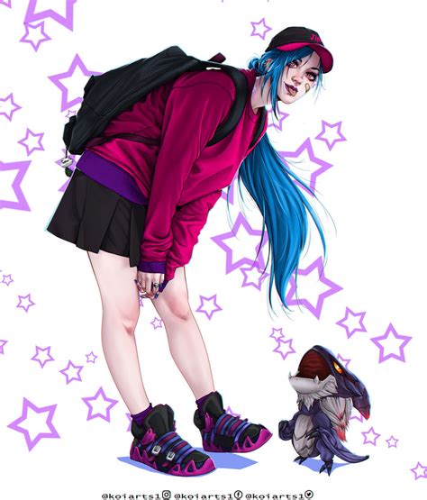 Jinx Casual Outfit By Koiarrts On Deviantart