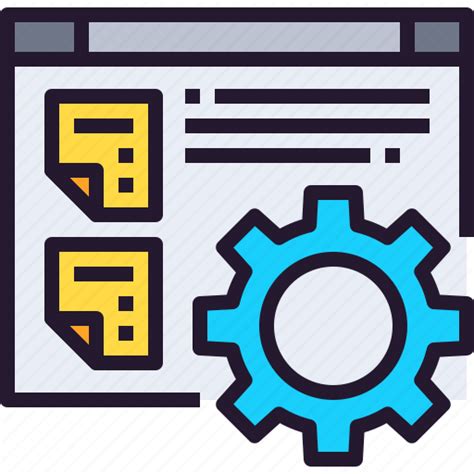 App Develop Development Process Web Website Icon Download On