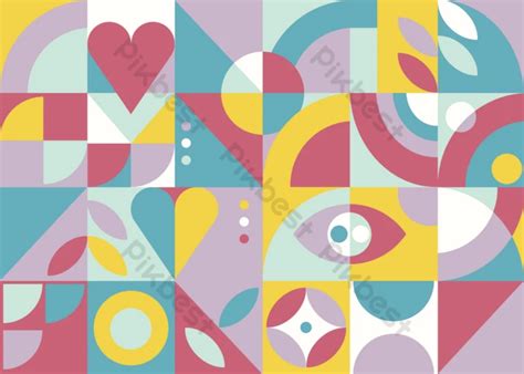 Abstract Geometric Wallpaper Cute Psd Free Download Pikbest