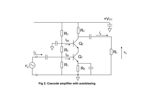 Solved The Circuit In Fig Is A Cascode Amplifier Chegg Com