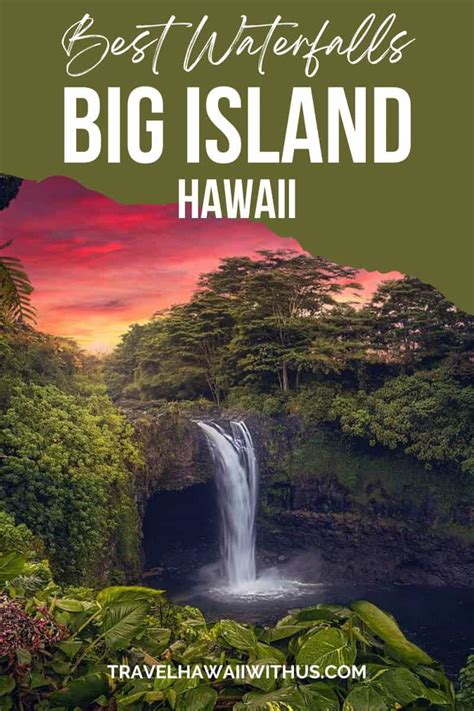 7 Best Big Island Waterfalls You Must Visit Map