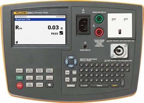 Fluke 6500 2 Pat Tester And Trutest Advanced Software Kit