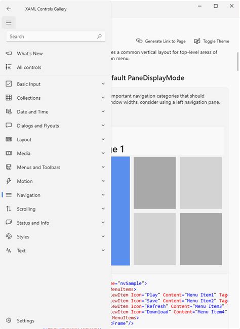 In 100 Scaling Winui 26 Navigationview Settings Icon Is Blurry When Opened · Issue 5282