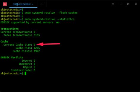 How To Clear Or Flush DNS Cache In Linux OSTechNix