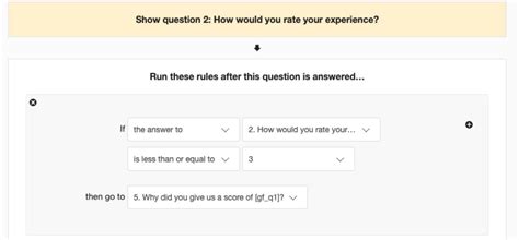 Skip Logic GetFeedback Help