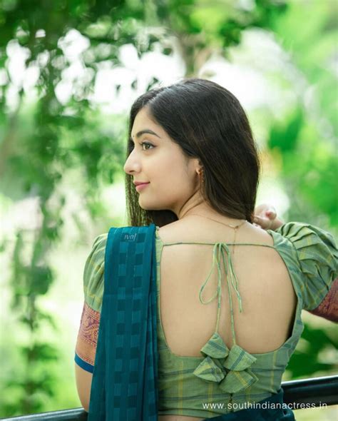Athmika Sumithran In Half Saree Photos South Indian Actress
