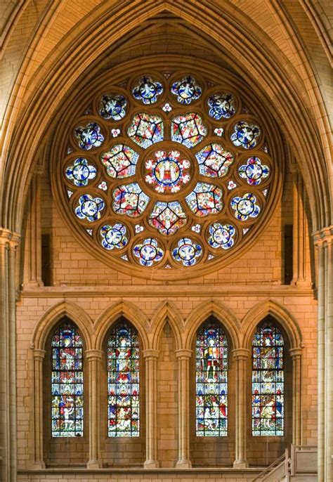 Rose Window Truro Cathedral Cornwall Guide Images