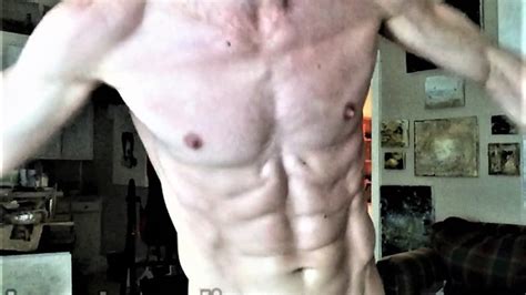 Up Close And Personal Shredded Vascular Flexing And Cumming Sd