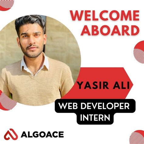 algoace on linkedin internship team algoace webdevelopment