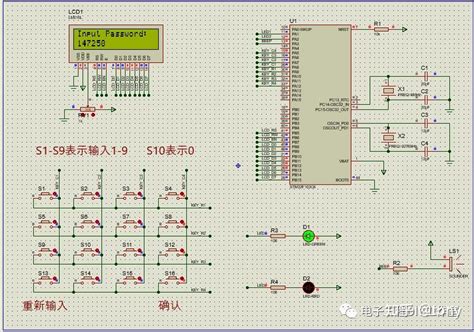 基于stm32单片机的按键智能电子密码锁设计（源码仿真原理图pcb参考论文） 知乎