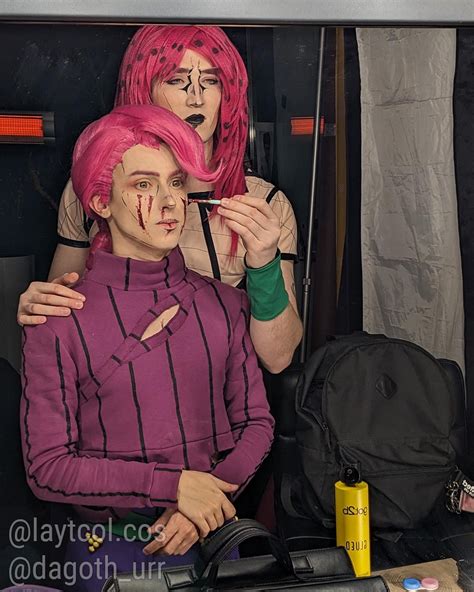Doppio And Diavolo Cosplay Backstages By Laytcol And Dagothurr Rwholesomejojo