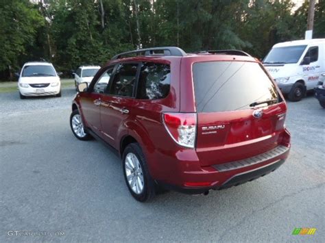 2011 Camelia Red Metallic Subaru Forester 25 X Premium 70311078 Photo