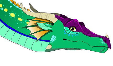 Wings Of Fire Fanart Bottom Queen Glory Rainwing