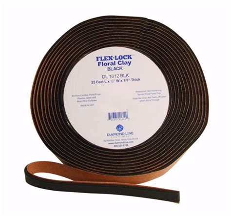 Directfloral Flex Lock™ Floral Clay Black