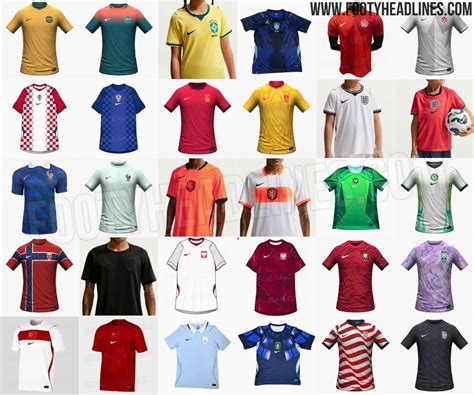 First Nike 2026 National Team Kits Released New Aero Fit Technology