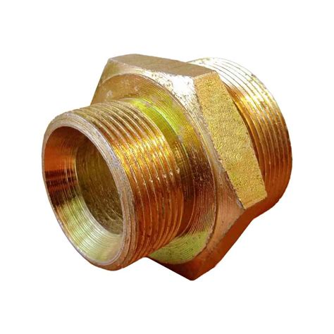 Gi Hydraulic Reducer Hex Nipples 112 X 2inch