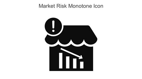 Market Risk Monotone Icon In Powerpoint Pptx Png And Editable Eps Format PPT Sample