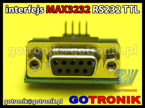 interfejs rs232 ttl konwerter max3232