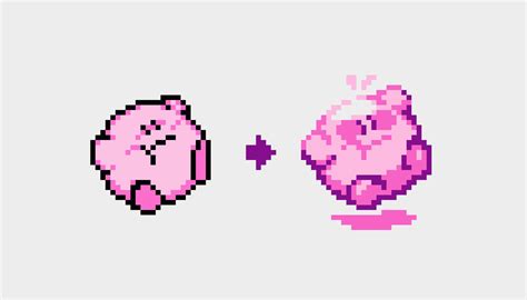Kirby 8 Bits Sprite 16 Bit Kirby Sprite Light Is Coming In 2024