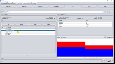How To Load Data In Weka Software Youtube